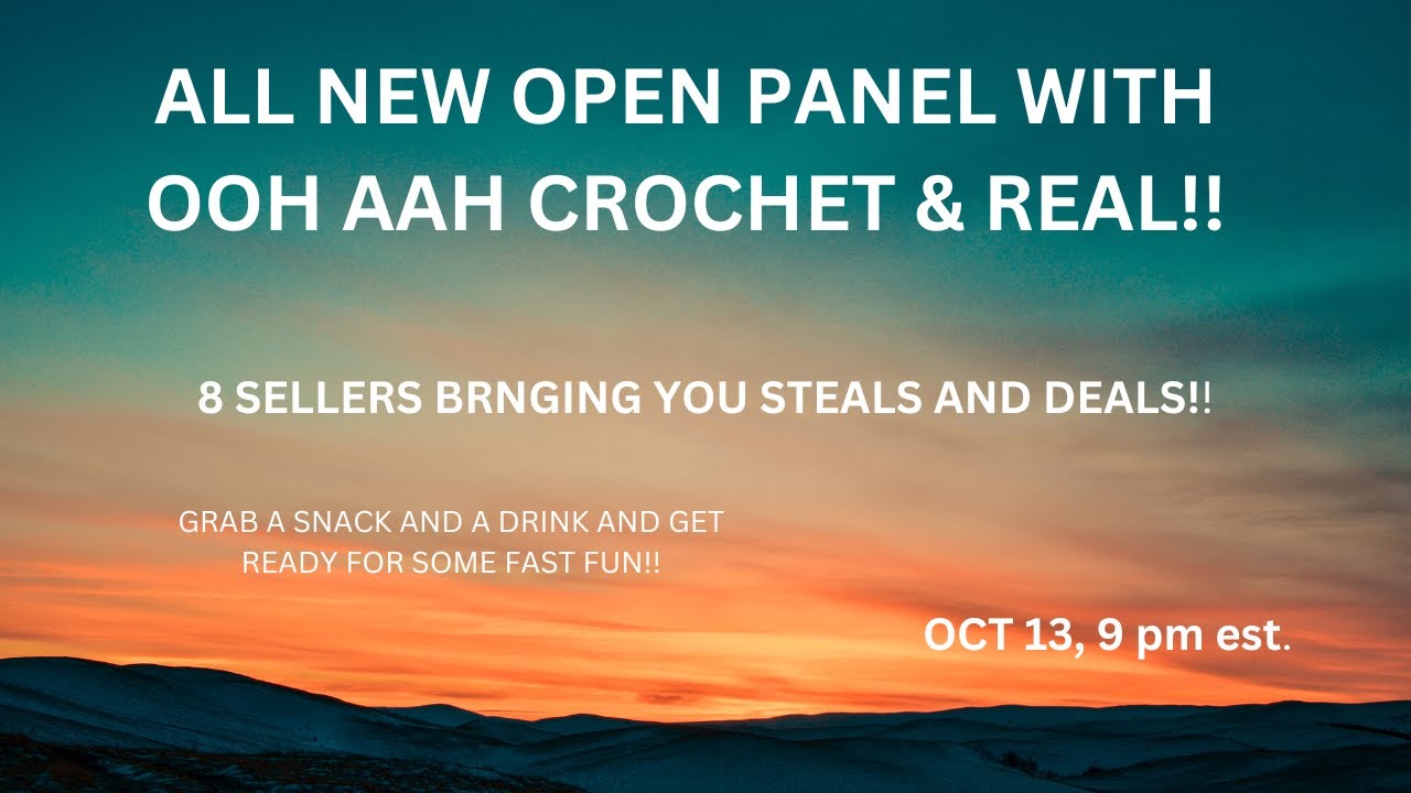 ALL NEW OPEN PANEL!!! 8 NEW SELLERS!!! - YouTube