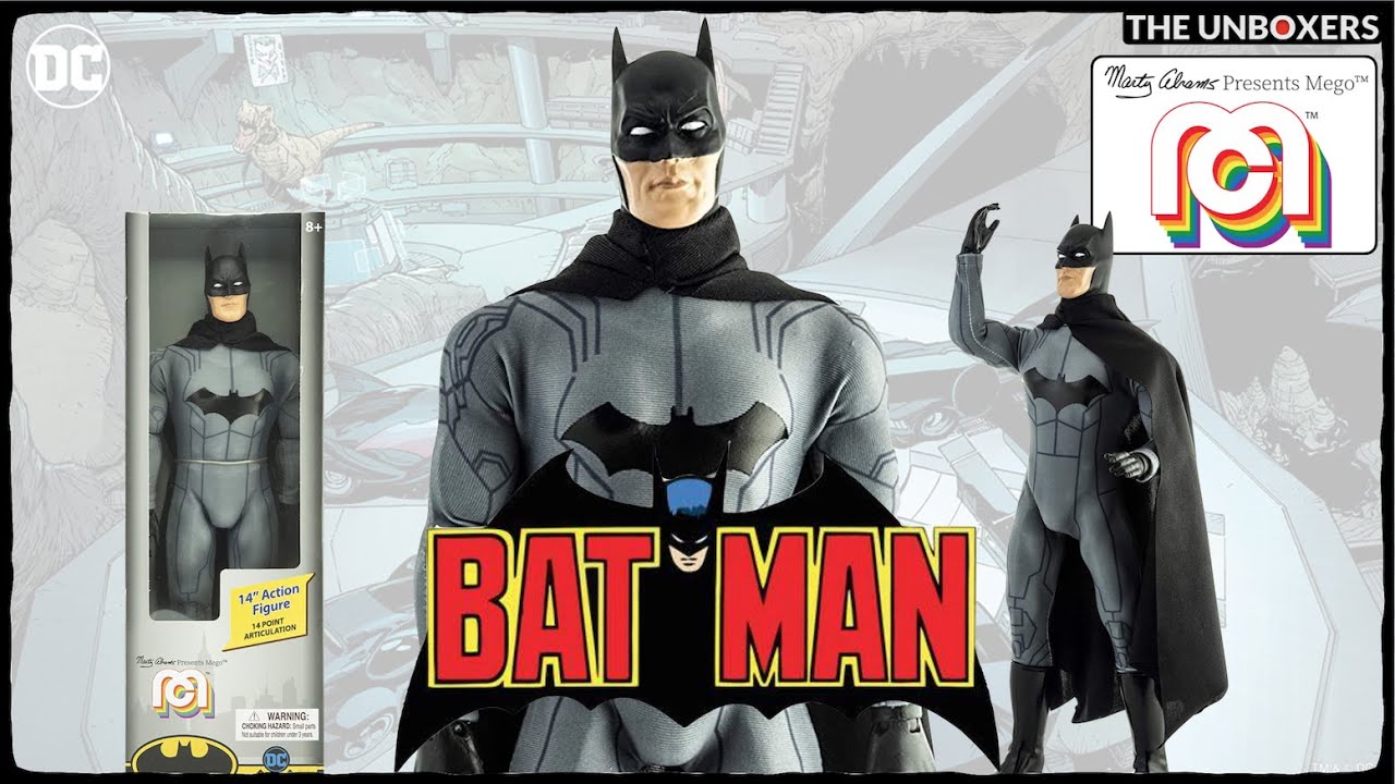 Mego Toys New 52 Batman Limited Edition 14” Retro Action Figure - YouTube
