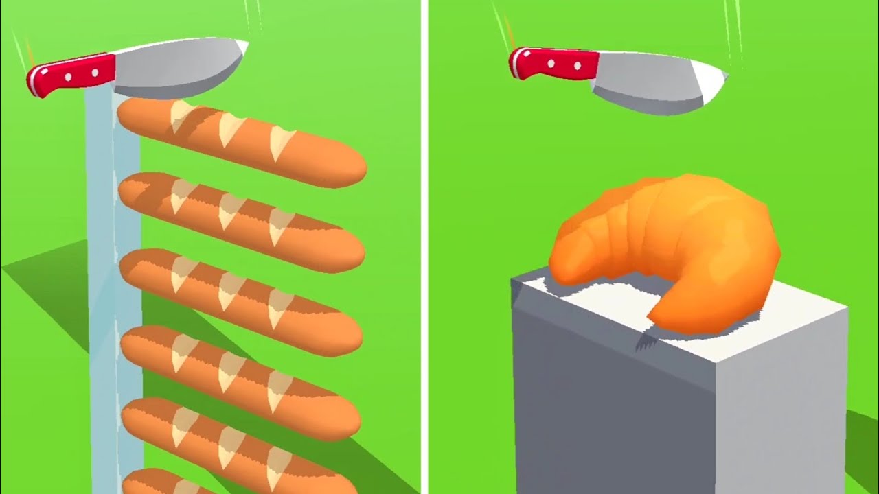 Slice It All Game! Satisfying and Relaxing ASMR Slicing Gameplay Video ...