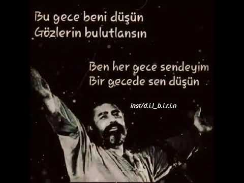 Bu gece beni düşün