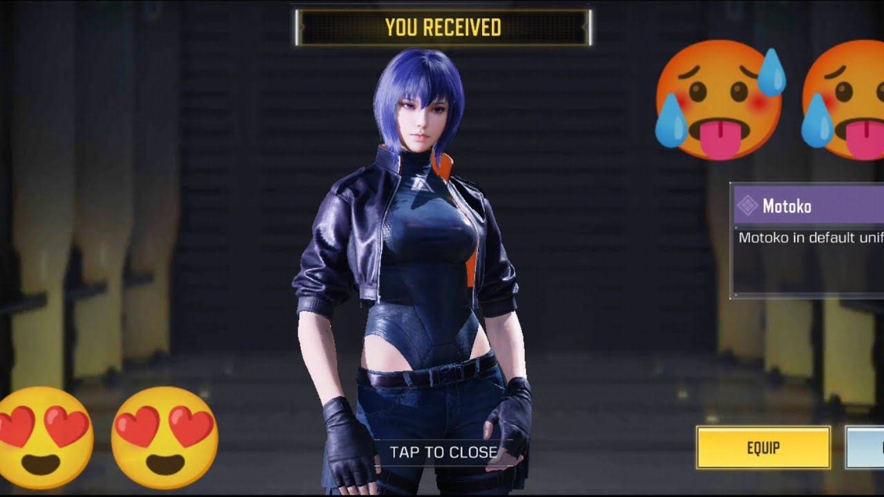 🥵MOTOKO😍| NEW Battle Pass Season 7 | COD Mobile - YouTube