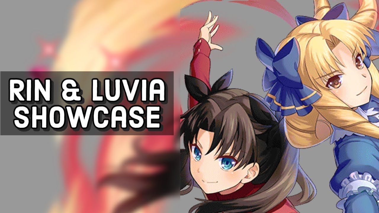 THE BEST MAGIC SUPPORTER? Rin & Luvia Showcase Grand Summoners - YouTube