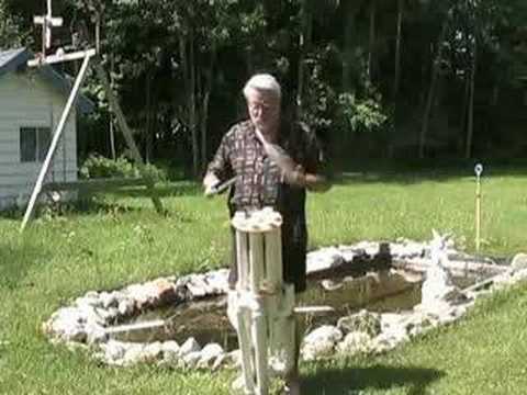 DIY PVC Pipe Instrument -- plays like a hang drum - YouTube