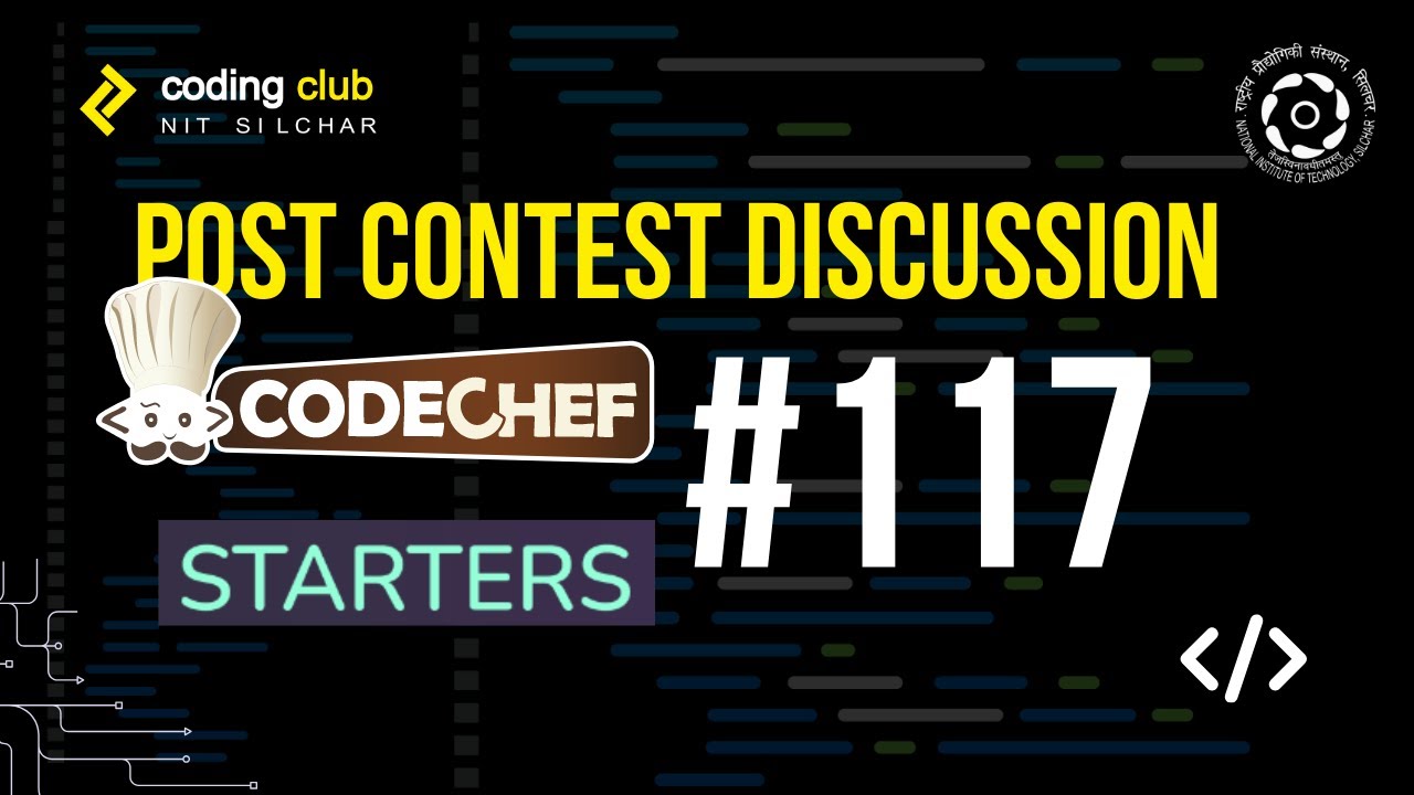 Codechef Starters 117 Discussion | A, B, C, D, E (div 2) - YouTube