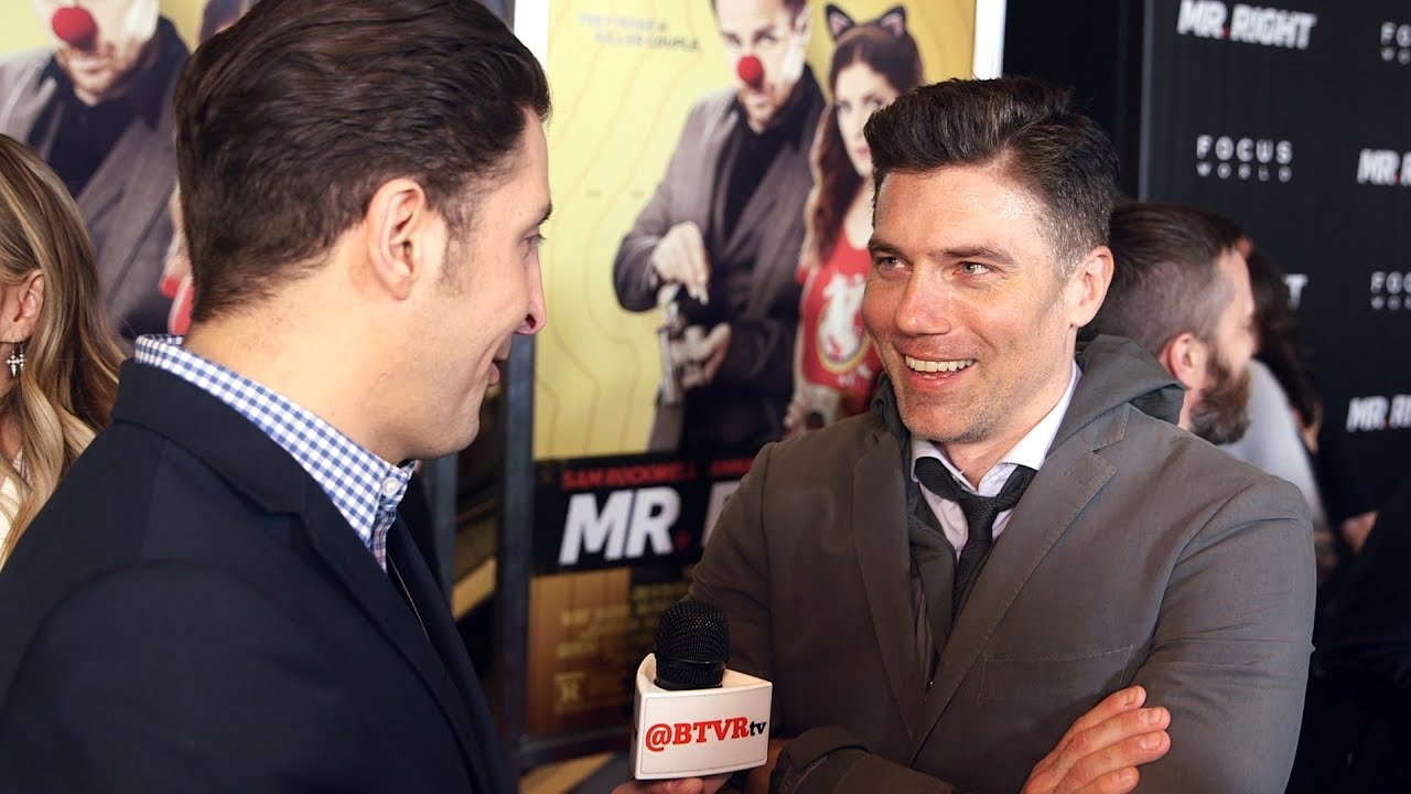 Anson Mount at the "Mr. Right" NY Premiere Behind The Velvet Rope with ...