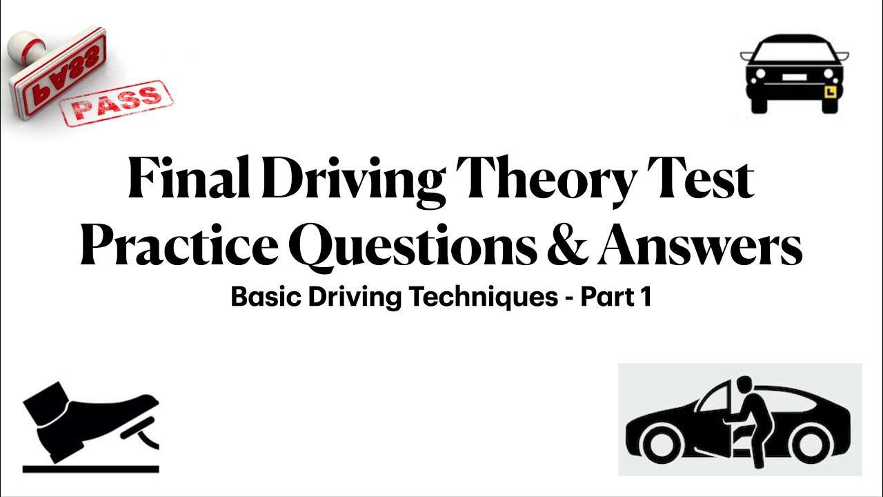 Final Driving Theory Test (Singapore FTT) Online Practice Q&A Basic ...