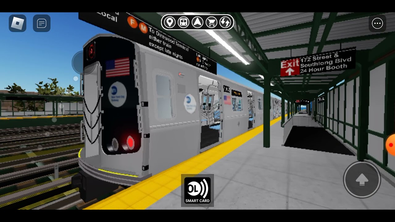 R179 (A) train at 172 Street - YouTube