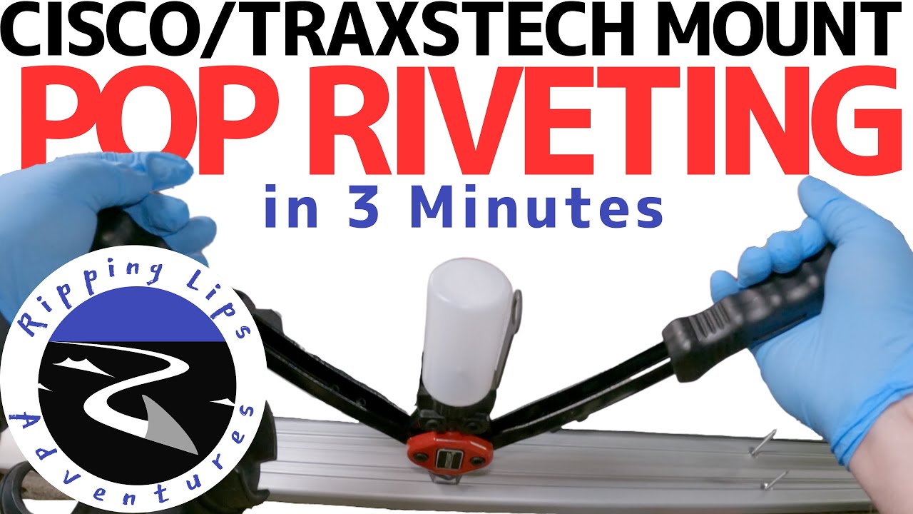 CISCO/TRAXSTECH step-by-step RIVETING 3 minutes to BOAT - YouTube