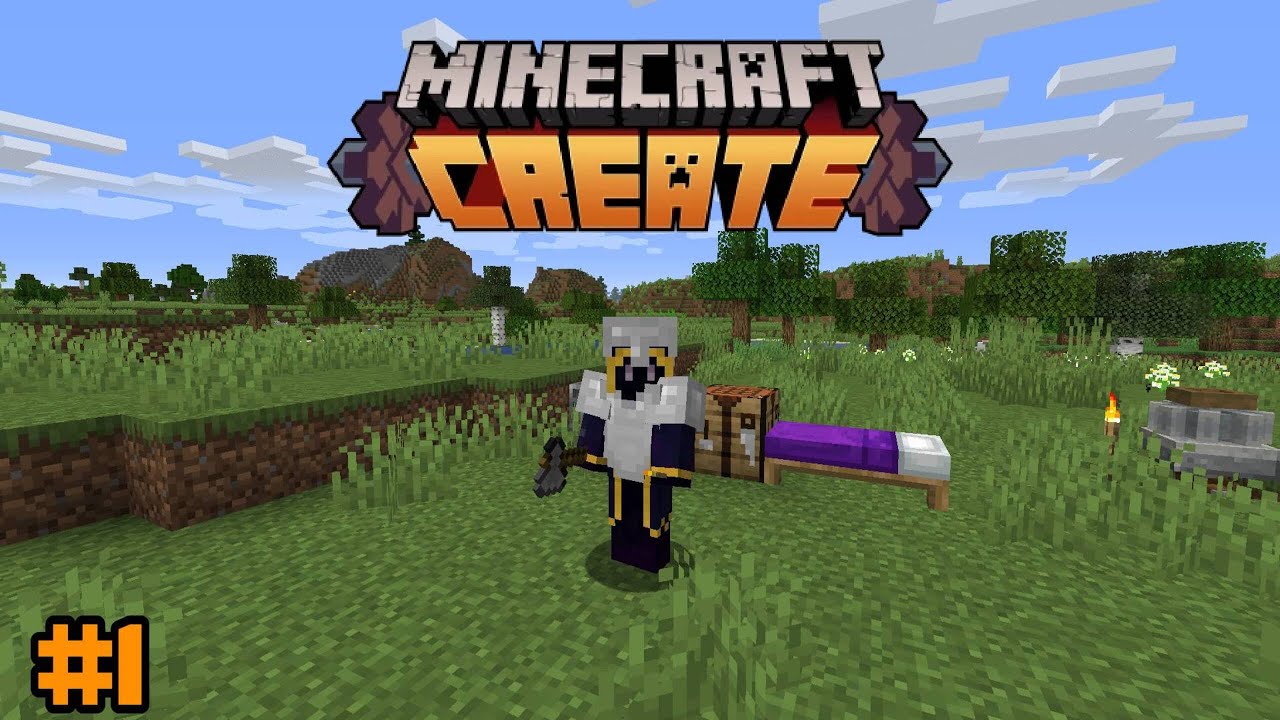 Lp. CREATE #1 ХОРОШИЙ СТАРТ #minecraft - YouTube