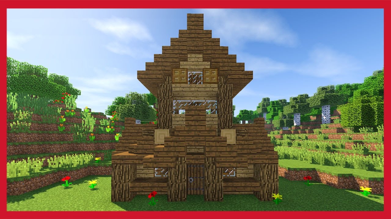Minecraft: Come Fare Una Piccola Casa Medievale - YouTube