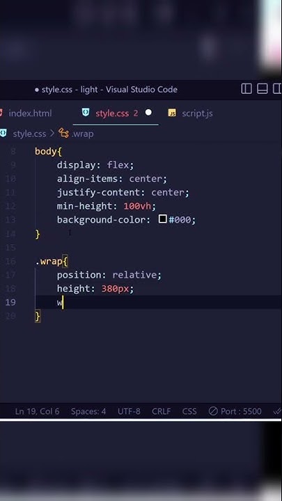 Light On Off Program|| HTML CSS JAVASCRIPT || #shorts #javascript #viral || #CodeElse - YouTube