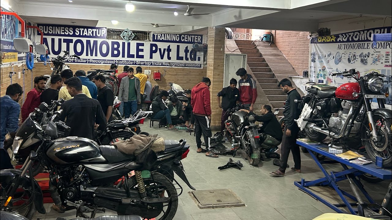 Bike Mechanic Training // 20+ BS6 WIRING // 30+ BIKES ENGINE OR BIKE ...