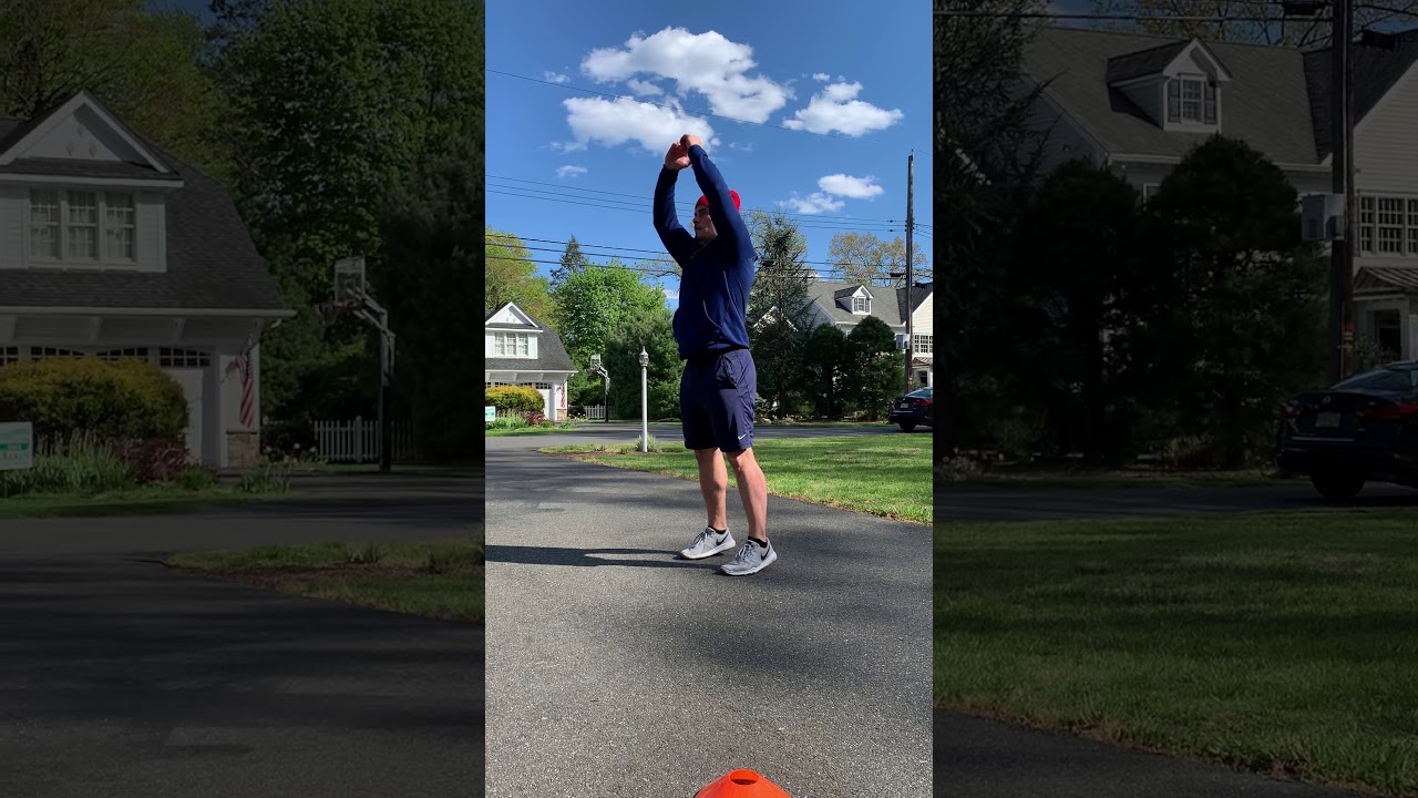 Snap Down Countermovement Vertical Jump and Stick - YouTube