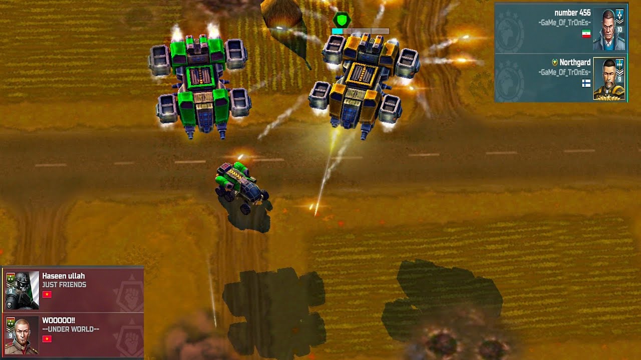 Unbeatable 2vs2 Teamwork || Pro Battle in || Art of War 3 - YouTube