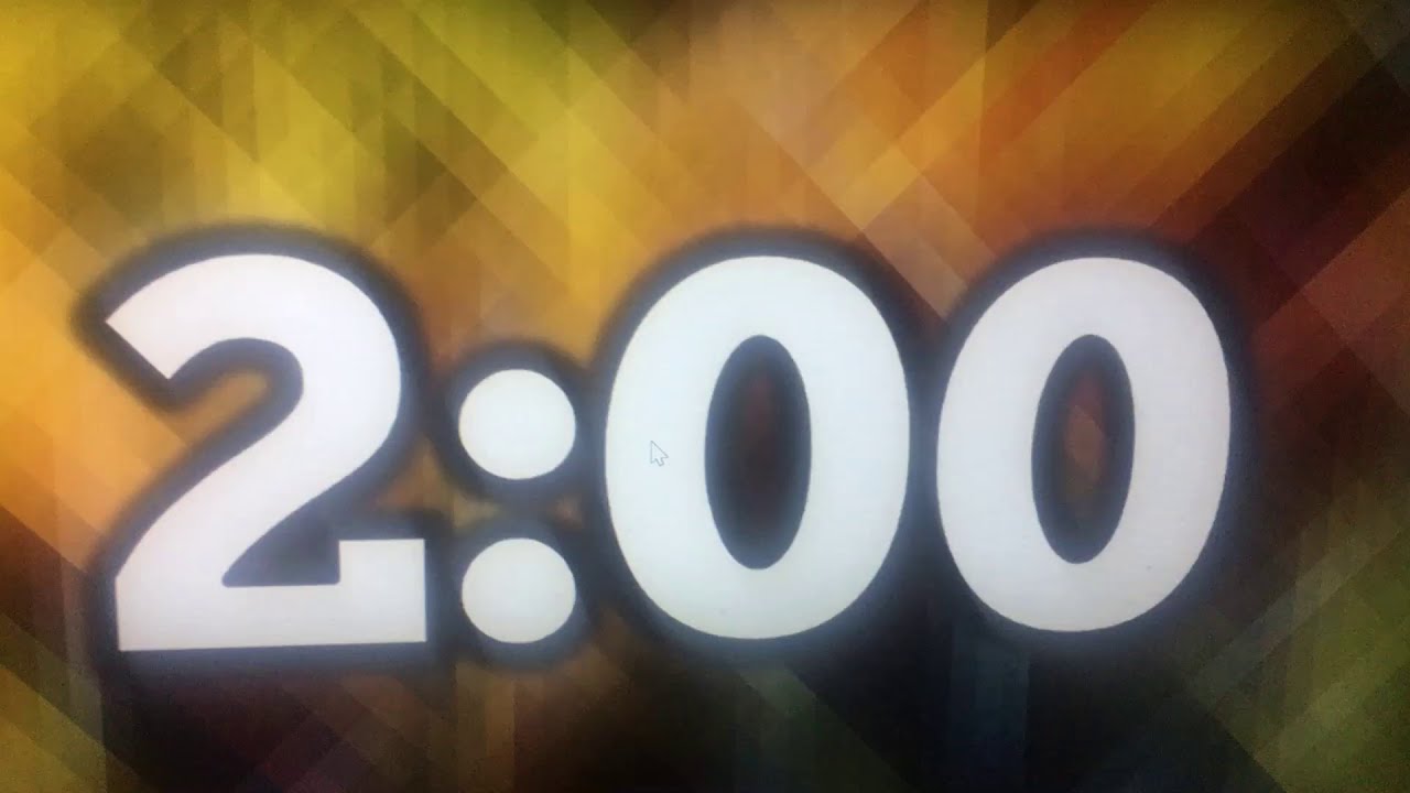 2 minute timer with Fun House theme - YouTube