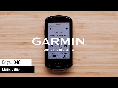 Garmin Support | Edge® 1040 Series | Music Controls