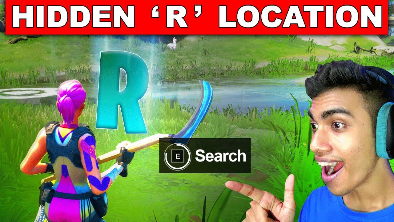 Search Hidden ‘R’ found in the Forged by Slurp Loading Screen- Location ...