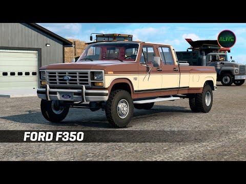 FORD F350 (Masons Mod Shop) - ОБЗОР МОДА ДЛЯ ATS 1.43 - YouTube