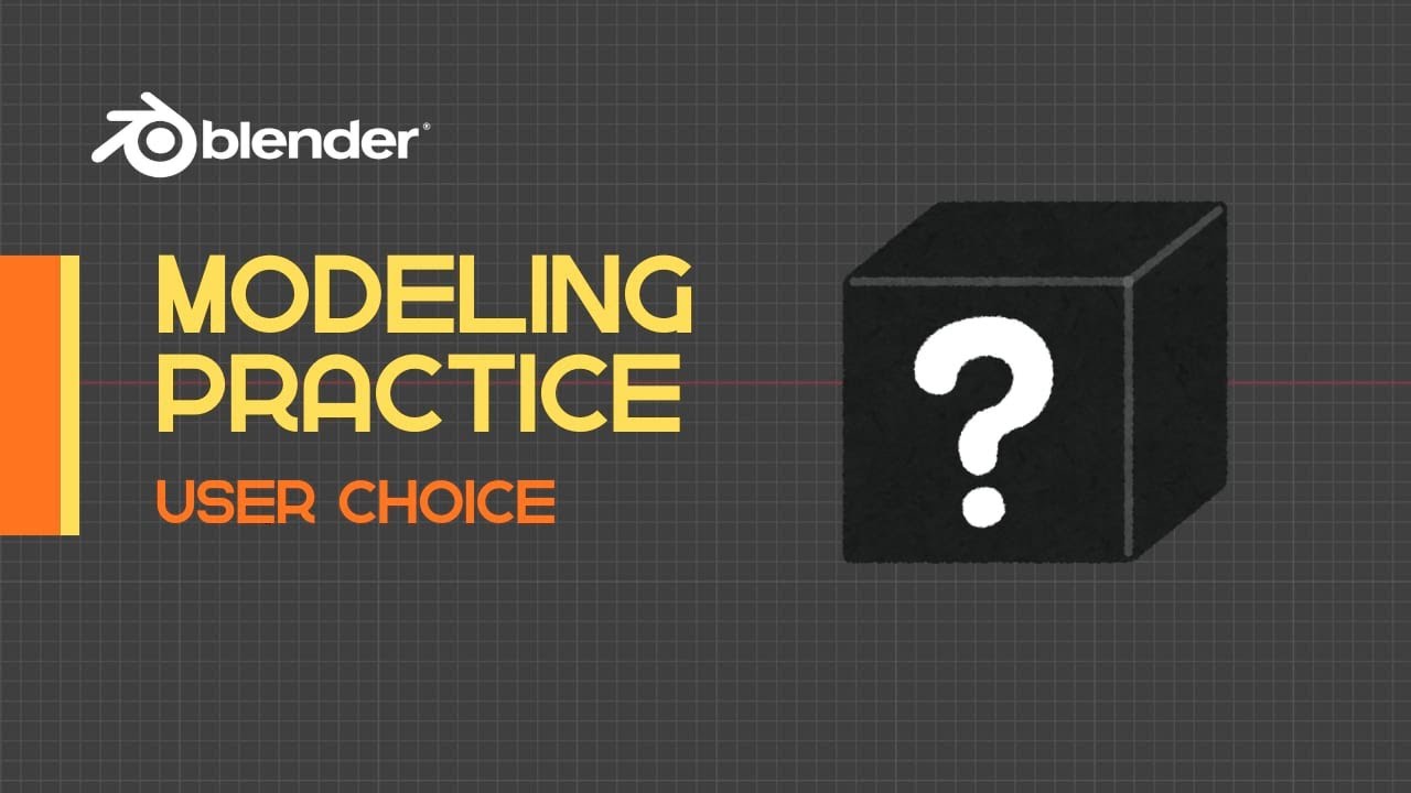Blender - Modeling Challenge - User Choice #1 - YouTube
