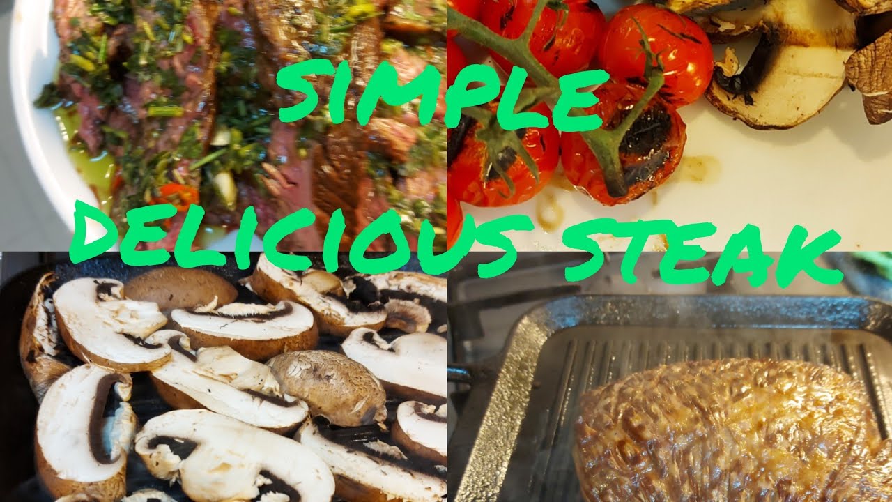 How to cook simple steak with elegant presentation's - YouTube