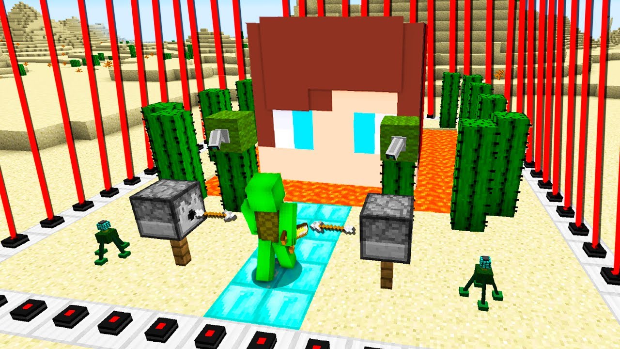 What inside this JJ Security Castle in Minecraft? (Maizen Mazien Mizen ...