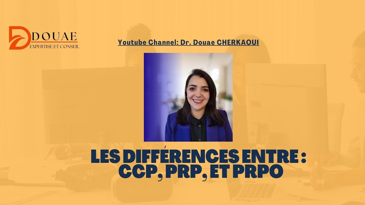 Les différences entre un CCP, PRP, et PRPO - YouTube