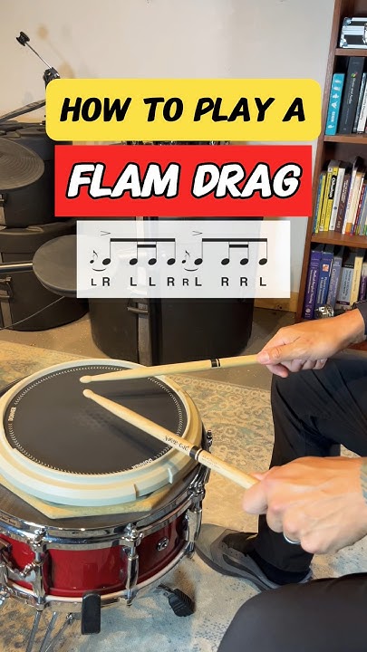 How to play a FLAM DRAG! #drums - YouTube