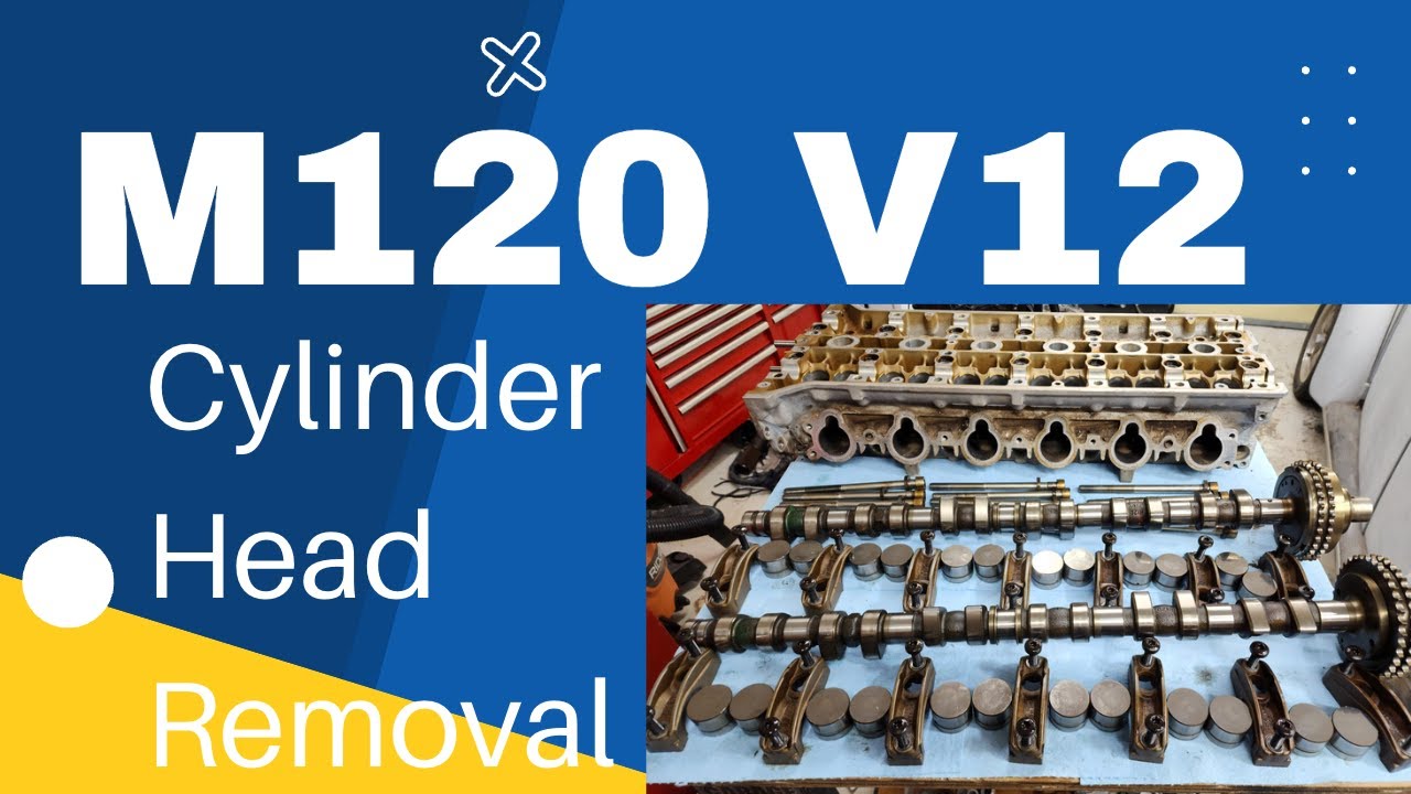 M120 V12 Cylinder Head Removal - YouTube