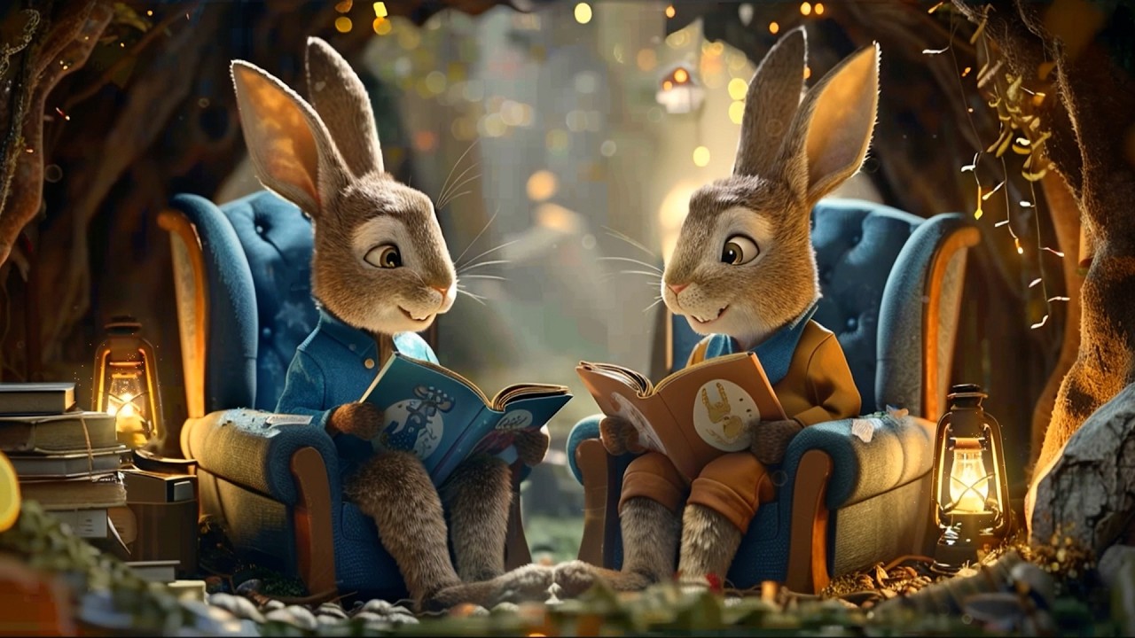 Reading in the Rabbit Hole | Adorably Cozy Music & Fantasy Ambience ...