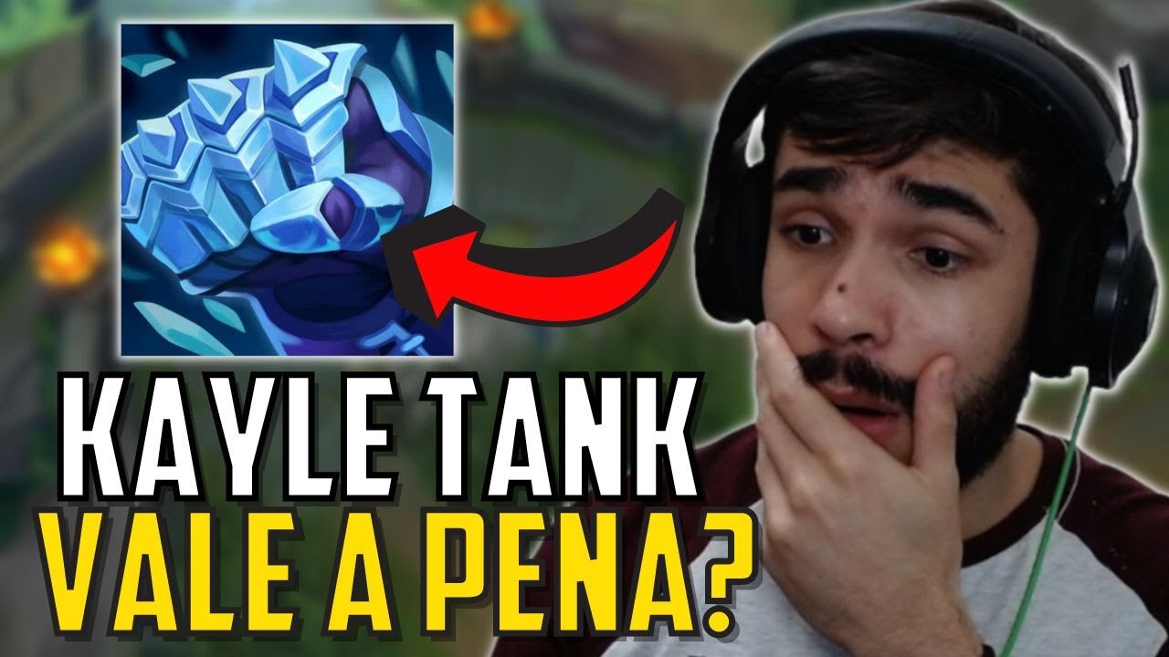 A KAYLE TANK NÃO EXISTE... FAH de KAYLE TANK! MONO KAYLE MESTRE LEAGUE ...