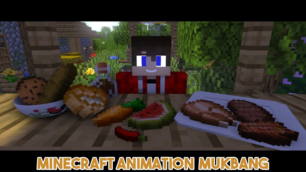 MINECRAFT MUKBANG ANIMATION SPECIAL 3.000 SUBS - YouTube