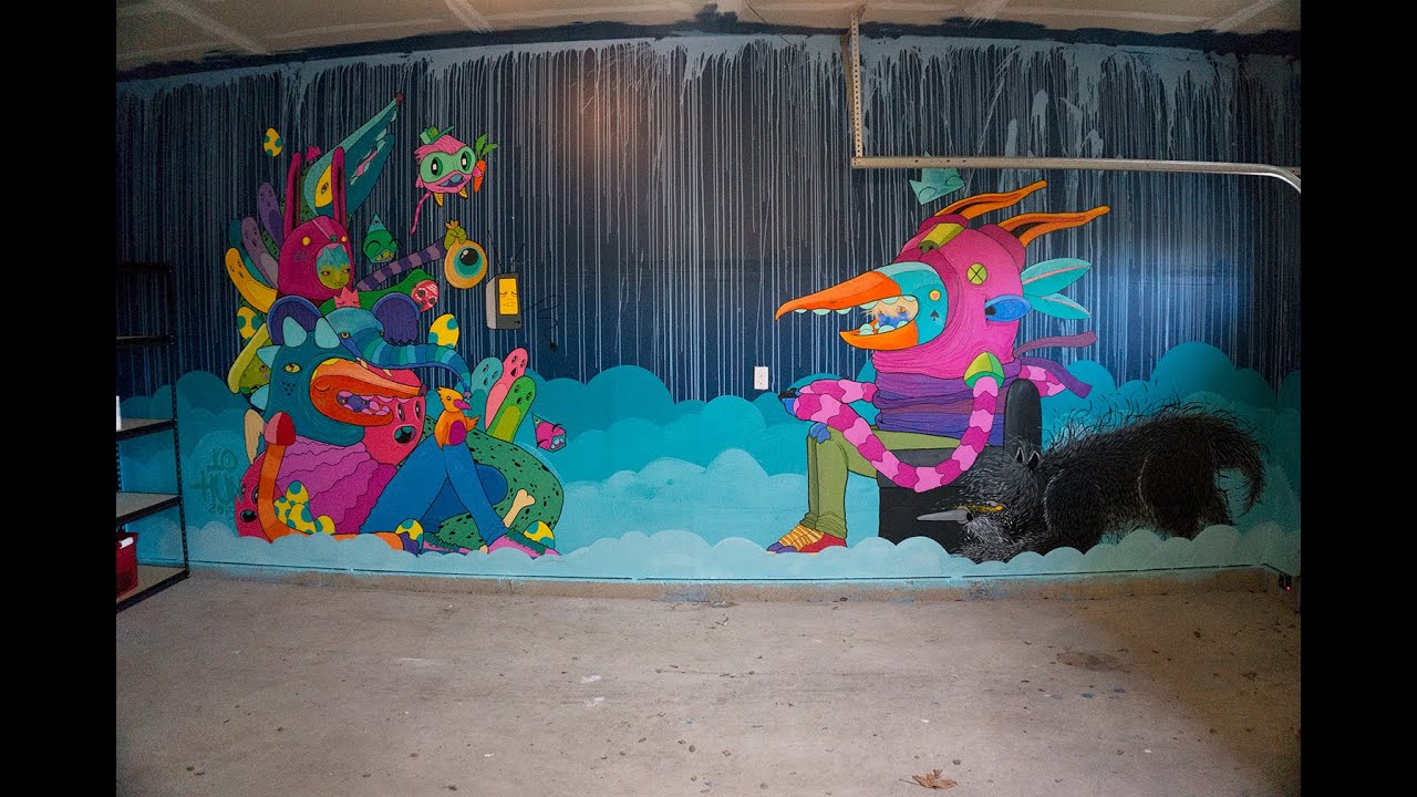 TEN HUNDRED - A GAME OF DREAMS - MURAL IN SEATTLE WA - YouTube