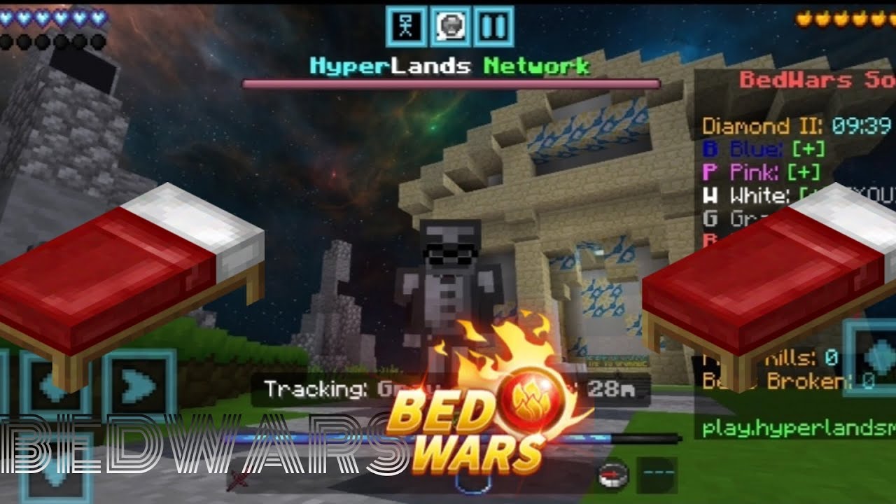 Playing bedwars first time 😅 - YouTube