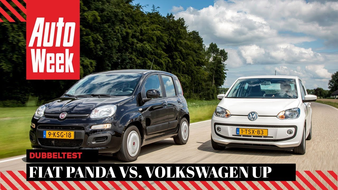 Fiat Panda vs. Volkswagen Up! - Occasion Dubbeltest - YouTube