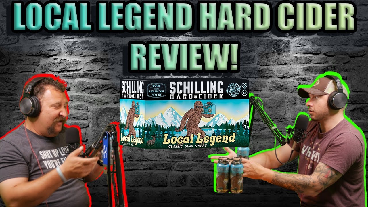 Schilling Cider's Local Legend Hard Cider Review! #podcast #trending # ...
