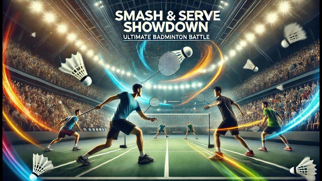Smash & Serve Showdown: Ultimate Badminton Battle - YouTube