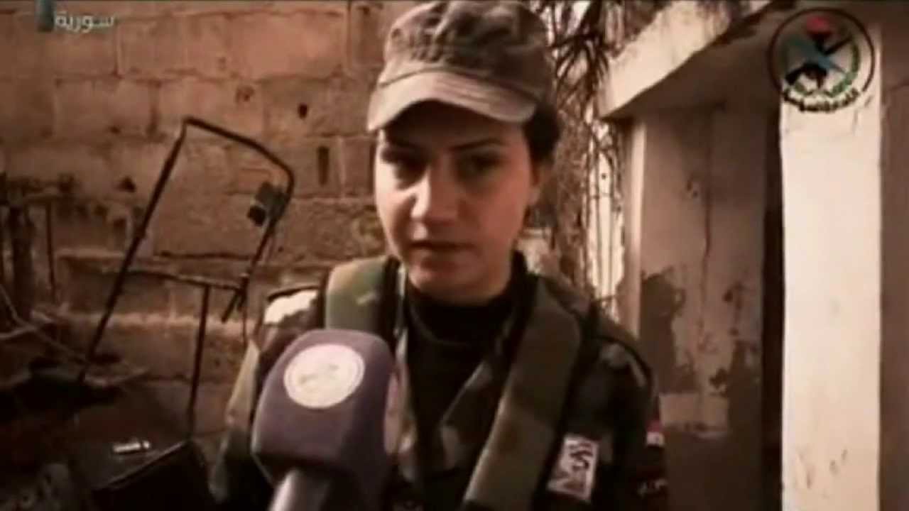 Syrian Female NDF in Training and Combat Operations - YouTube