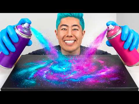 I Tried Spray Paint Art For a Day..