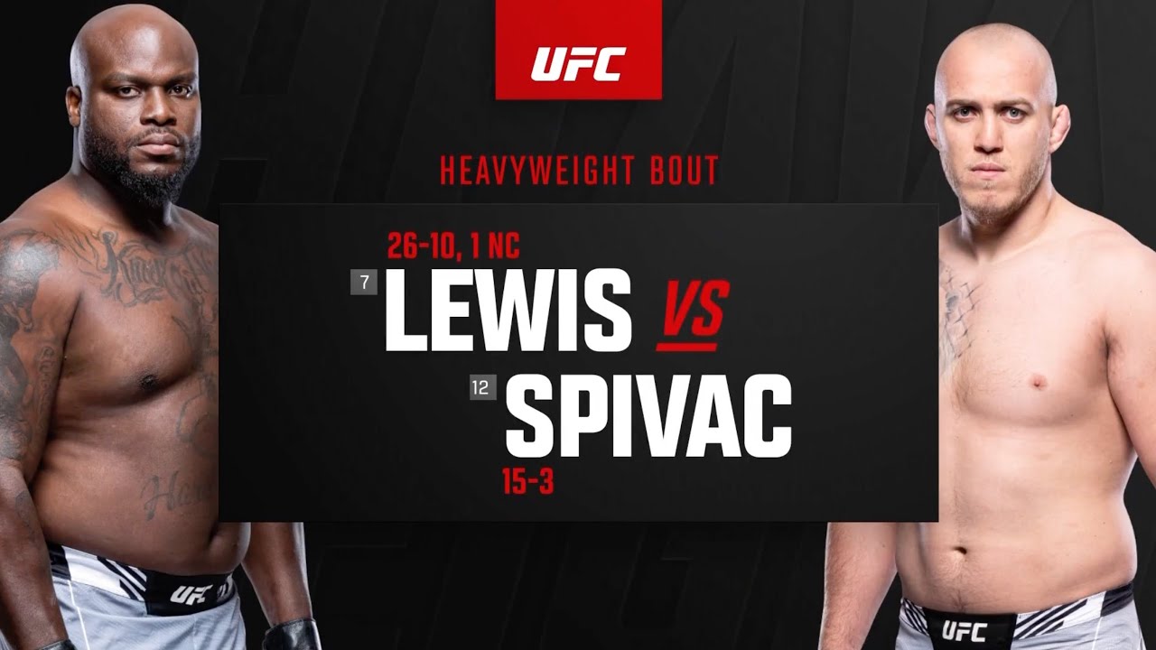 UFC: Derrick Lewis vs Sergey Spivak Highlights - YouTube