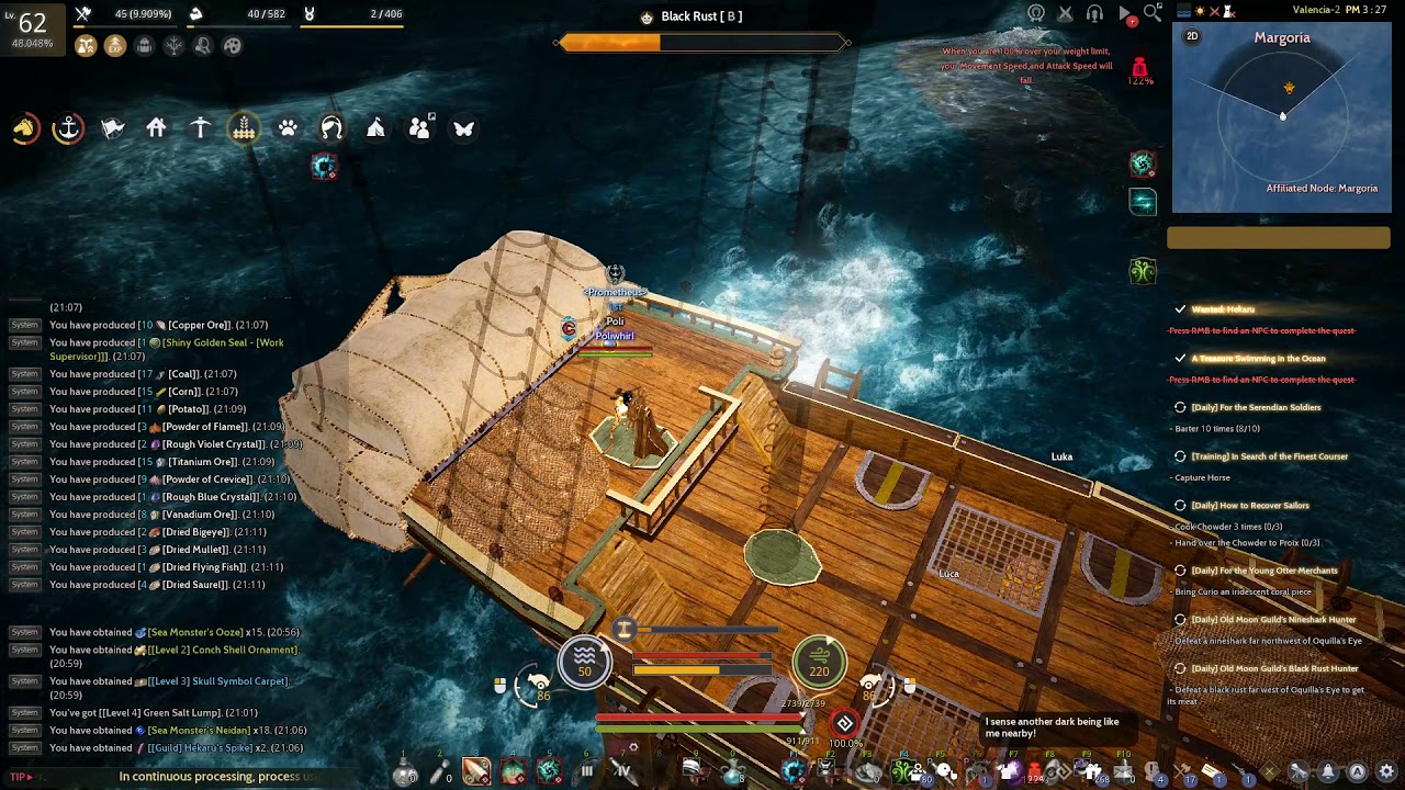 Blackrust Vs New Frigate (Improved Epheria Frigate) - YouTube