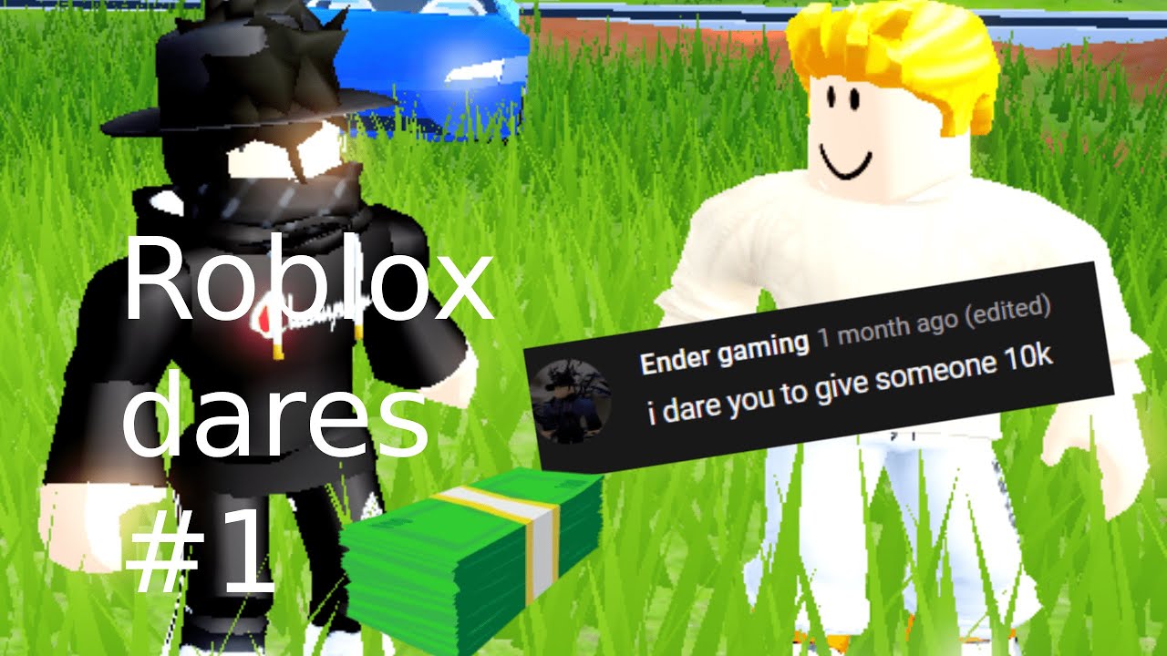 roblox dares part 1 - YouTube