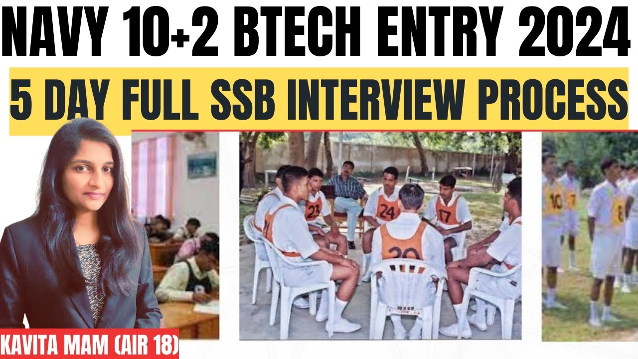 10+2 BTECH ENTRY NAVY 5 DAY SSB INTERVIEW | NAVY BTECH ENTRY 2024 | SSB INTERVIEW PREPARATION ...
