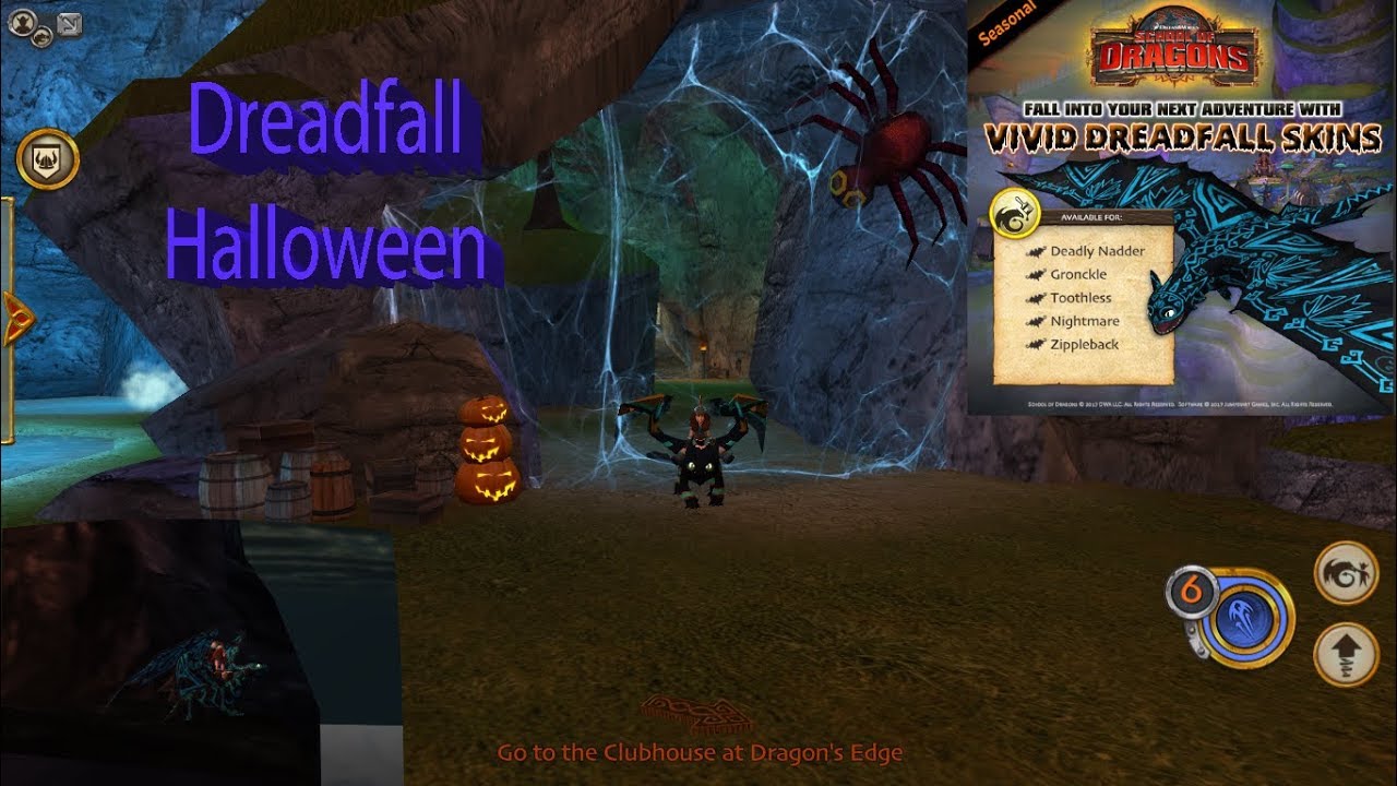 Toothless Dreadfall Skin and Halloween Location (SoD) | Sturmvalka ...