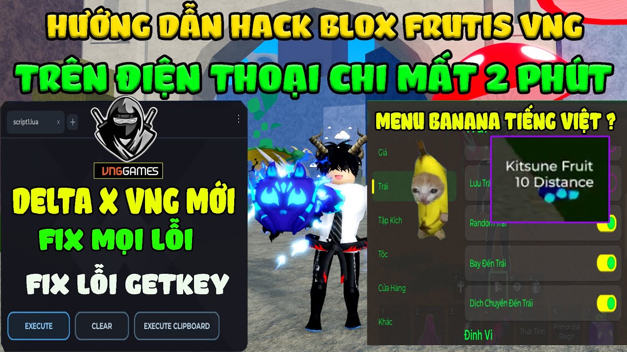 Hướng Dẫn Hack Blox Fruits 22 DELTA X VNG Mới Nhất Trên Điện Thoại Auto ...