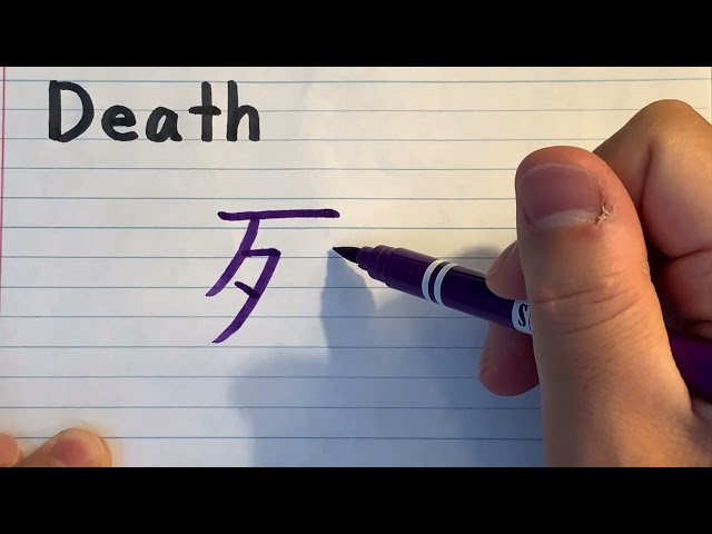 Death In Japanese
