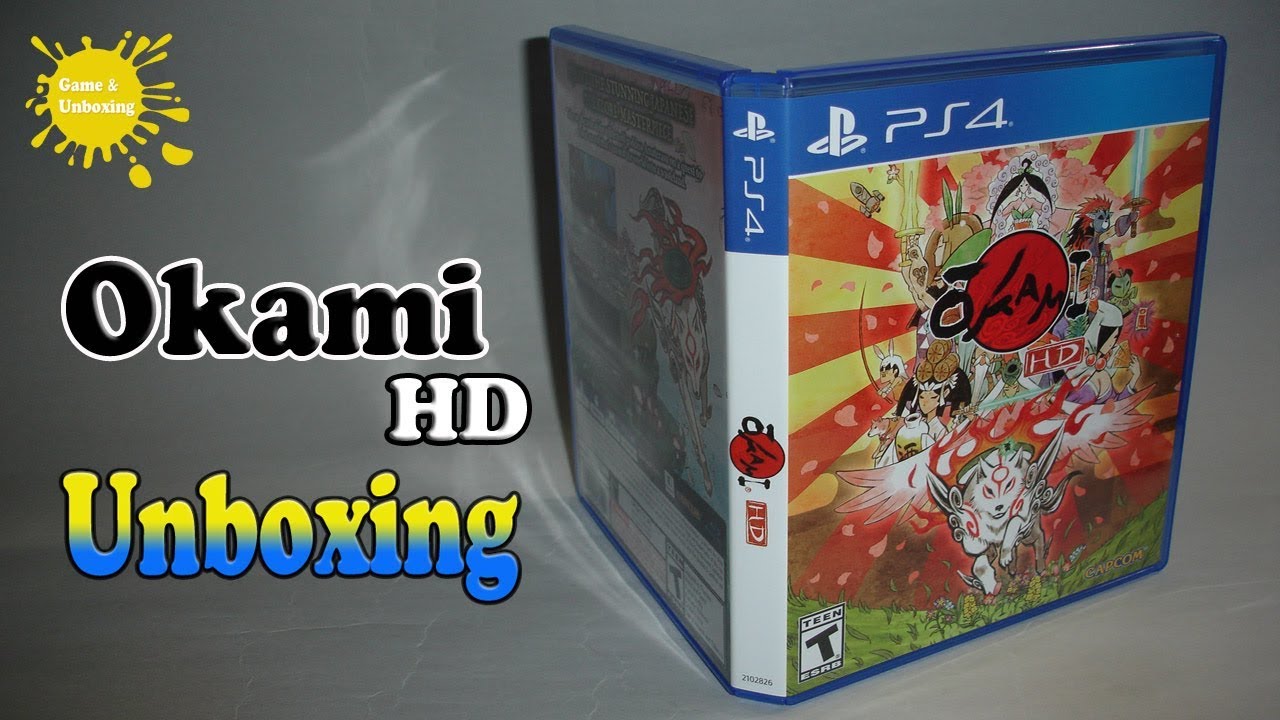 Okami HD PS4 Unboxing & Overview - YouTube