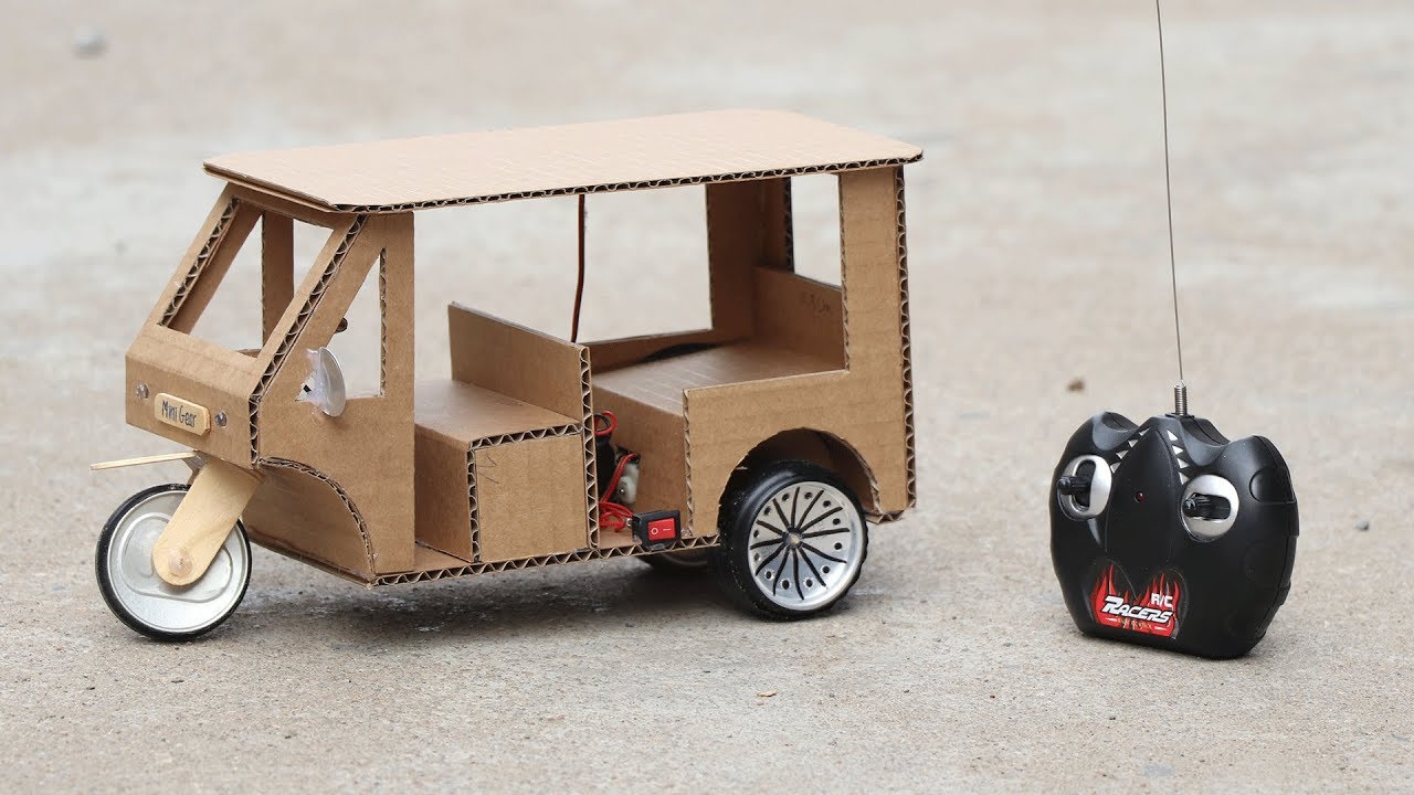 How to Make a RC Rickshaw (Tuk Tuk) - YouTube