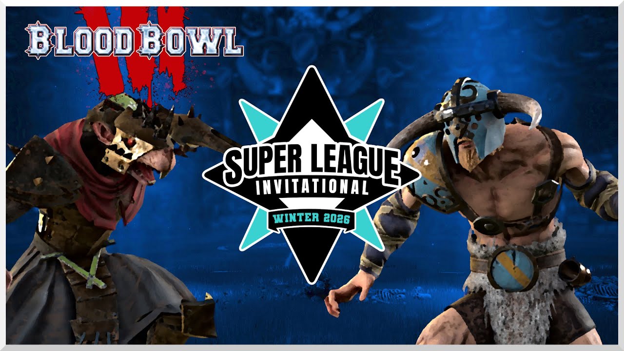 BB3 Super League Rd 1 - Monitor vs Andy Davo (Skaven vs Norse) - Winter ...