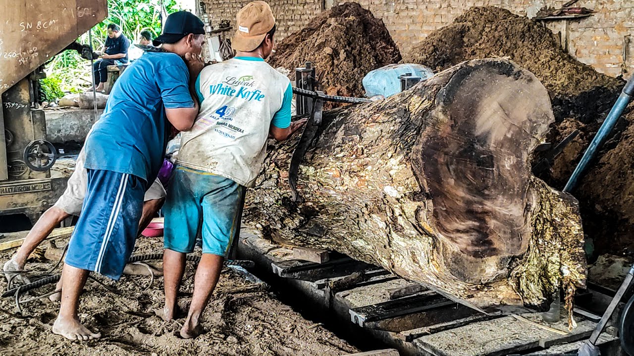 Turning Teak into Treasure ‼️ A New York Lumber Mill Experience - YouTube