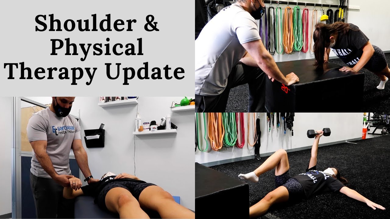Update on my Shoulder & Physical Therapy | 3 months post surgery - YouTube